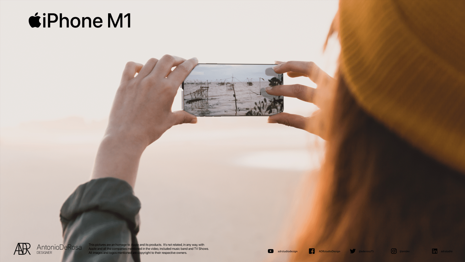 iPhone M1 concept explores what iPhone could look like with alternative ...
