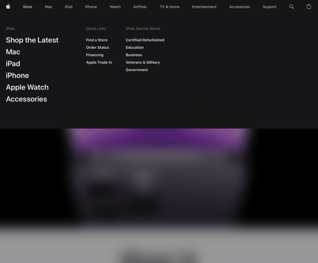 Apple's Website Gets a Navigation Upgrade - AppleMagazine
