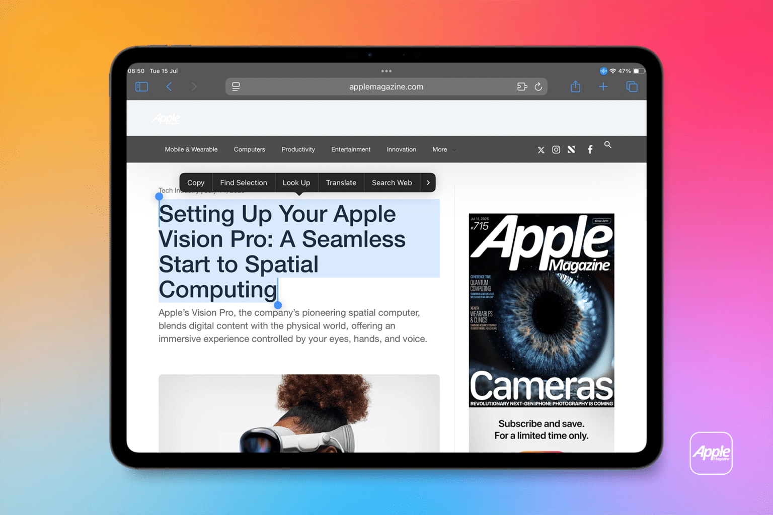 Master iPad Productivity with Drag and Drop in iPadOS - AppleMagazine