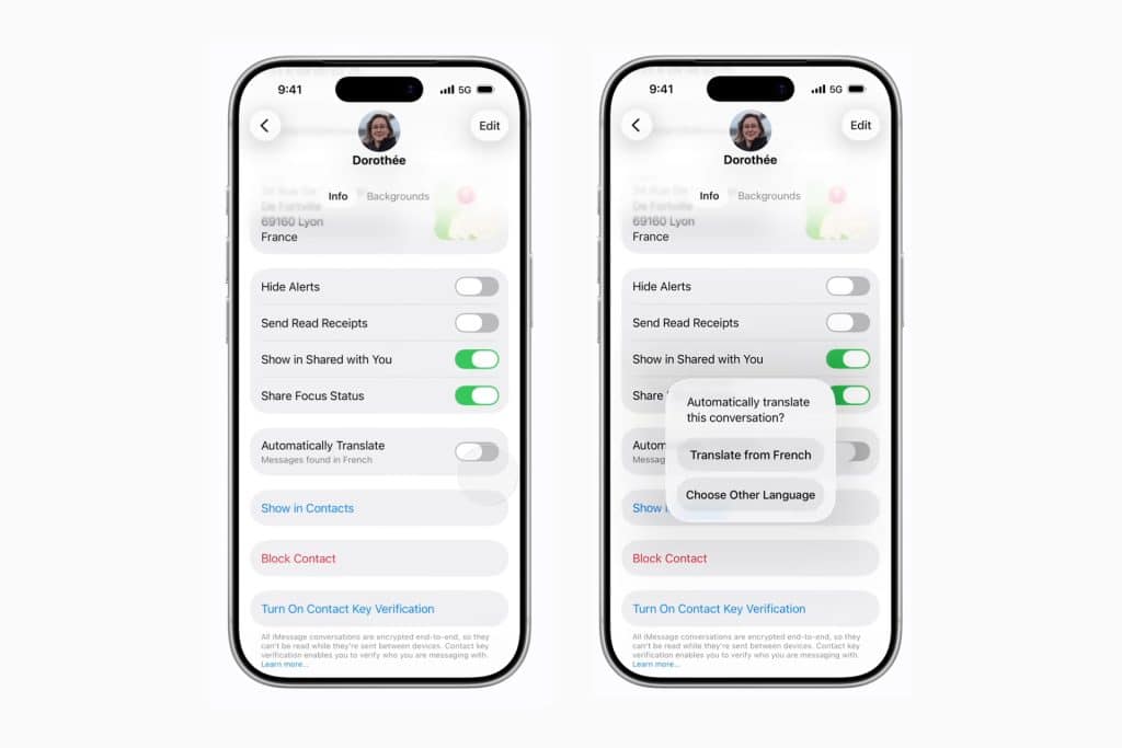 Live Translation on iPhone Makes Real Conversations Across Languages ...