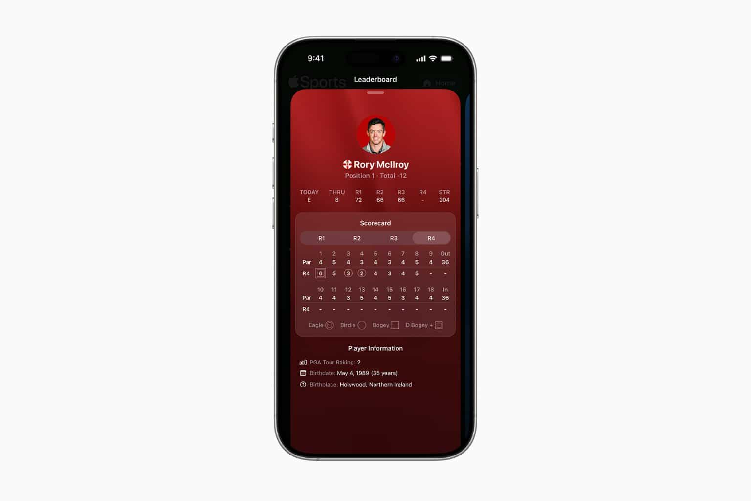 Apple Sports: A New Time for Golf Fans on iPhone - AppleMagazine