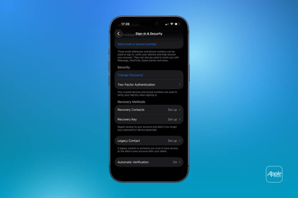 iCloud Recovery Contacts Protect Apple Account Access - AppleMagazine